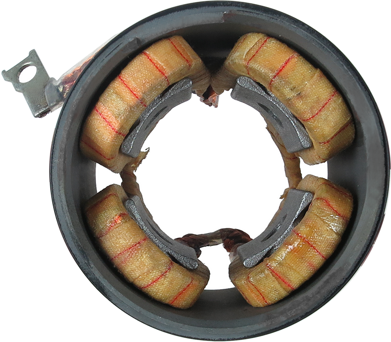 SF0104S - Brand new AS-PL Starter motor yoke with field coil ...